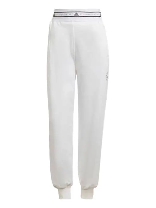 Adidas By Stella Mccartney Elasticated Waistband Track Pants - White