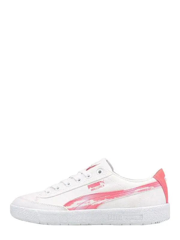 PUMA Mallorca Tie-dye Sneakers - White/pink