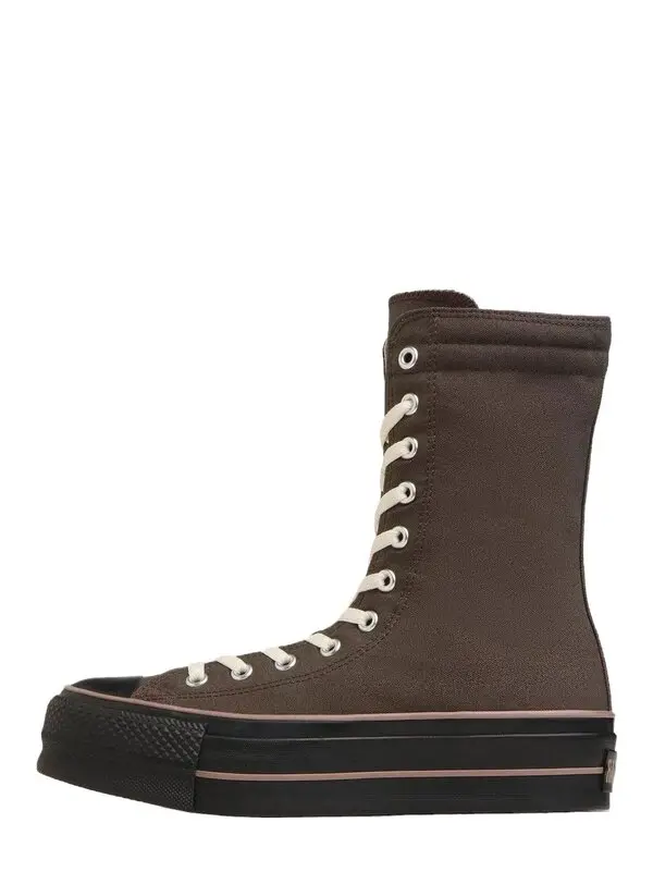 CONVERSE All Star Lifted Knee-hi Sneakers - Brown/black
