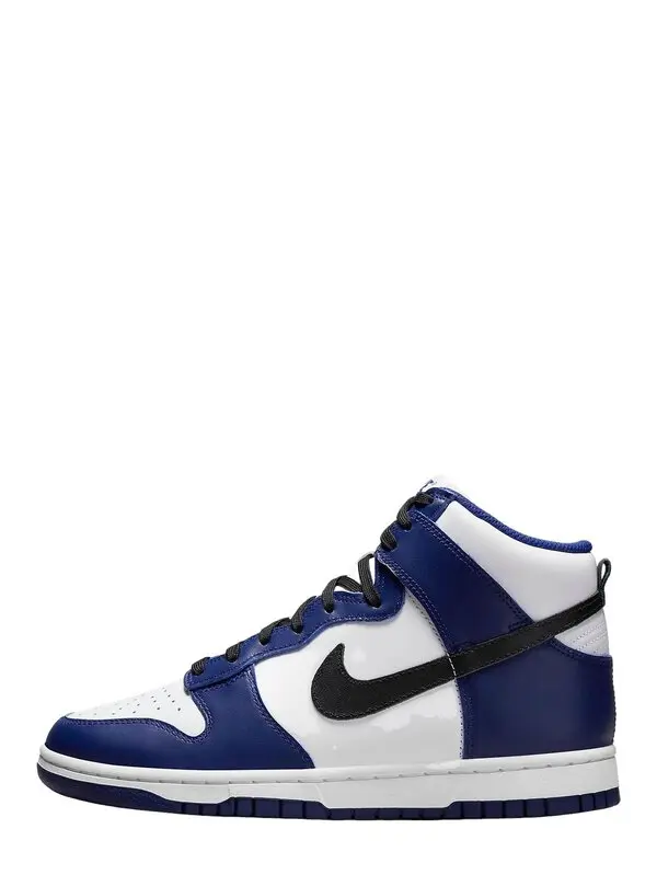 Nike Dunk High Sneakers - White/blue