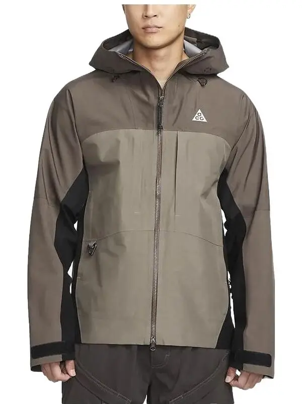 Nike Hooded Zipped Jacket - Ironstone
