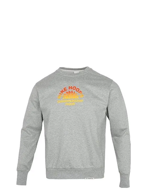 Nike Standard Issue Printed Crewneck Sweatshirt - Grey