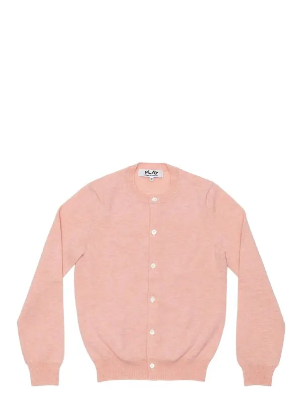 Play Comme Des Garcon Cardigan - Pink