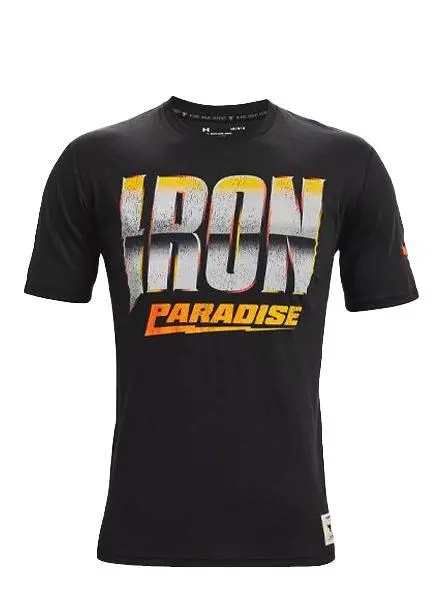 Under Armour Project Rock Dare To Fail Tee - Black