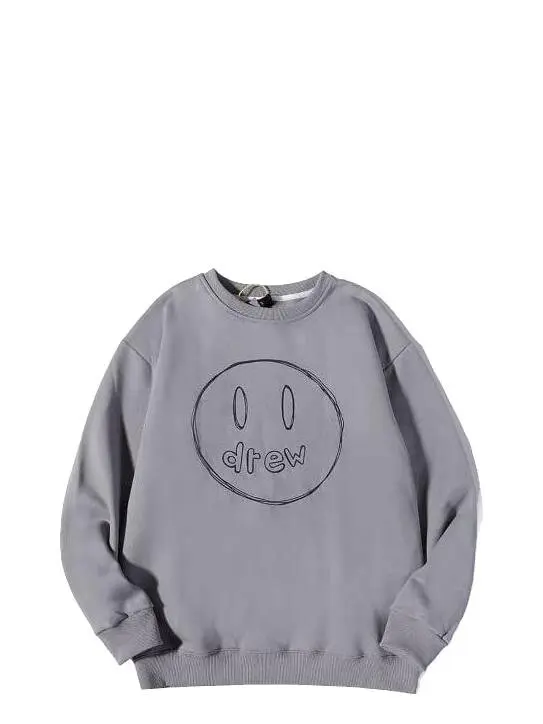 Drew House Sketch Crewneck Sweatshirt - Grey
