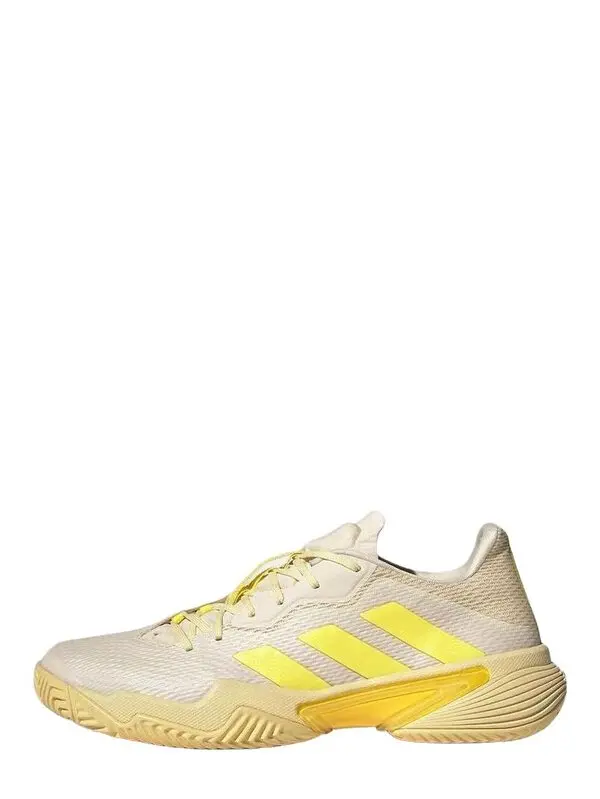 Adidas Barricade Tennis Shoes - Cream/yellow