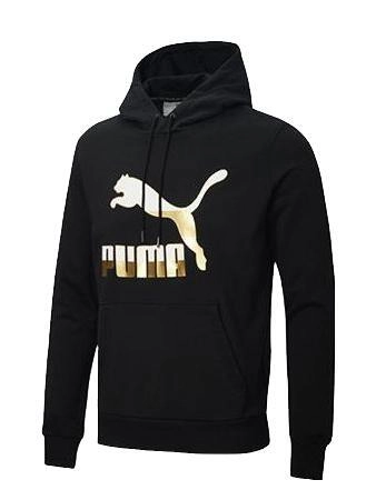 PUMA Classics Logo Hoodie - Blackgold