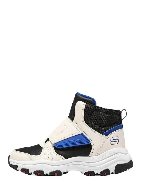Sketchers I-conik High Top Boots - Black/white/blue