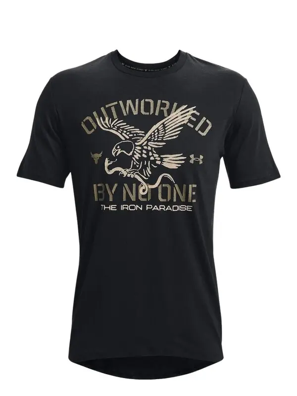 Under Armour Project Rock Outworked T-shirt - Black