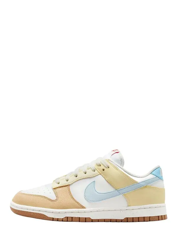 Nike Dunk Low Next Nature "soft Yellow - White/blue/yellow