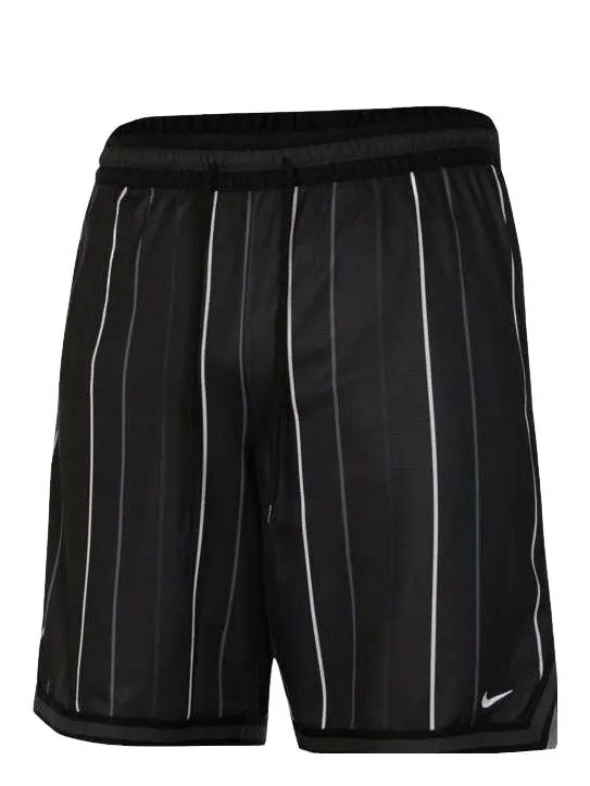 Nike Dri-fit Dna Short With Pinstripes - Black