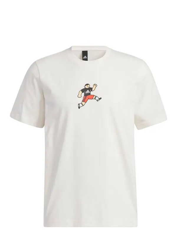 Adidas Gfx Story T-shirt 'white - White/multicolor