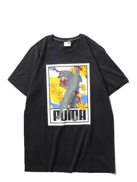 PUMA Sakura Pack Tee Short Sleeve - Black