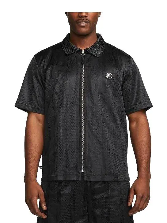 Nike Dri-fit Short-sleeve Basketball Top - Black