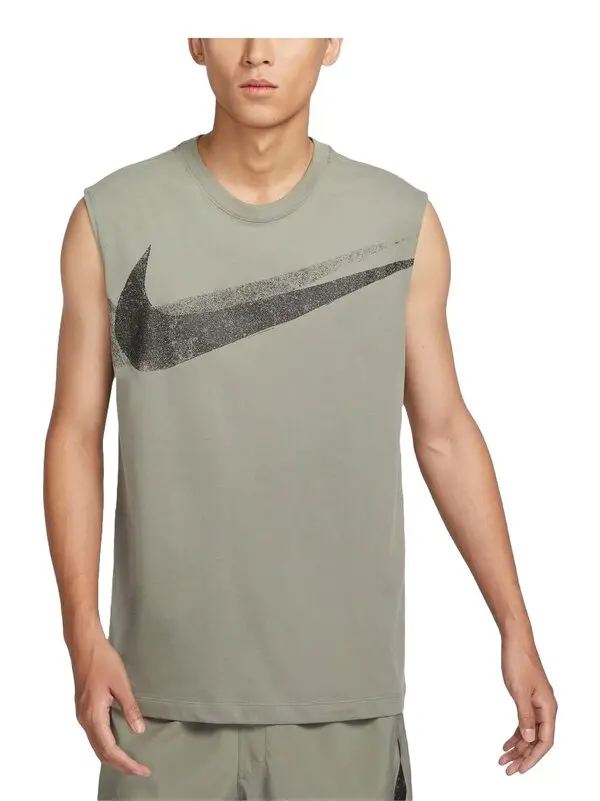 Nike Dri-fit Training Tank - Green/black