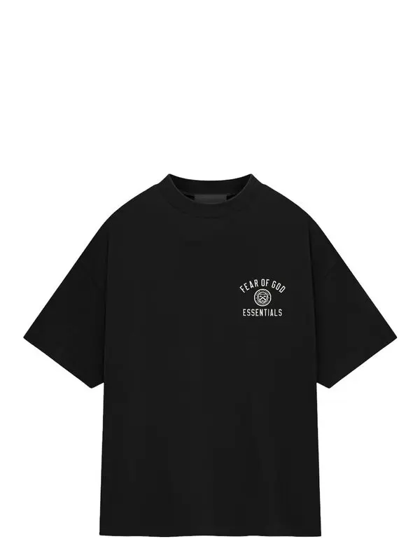 Fear Of God Ss25 T-shirt 'college Print - Black