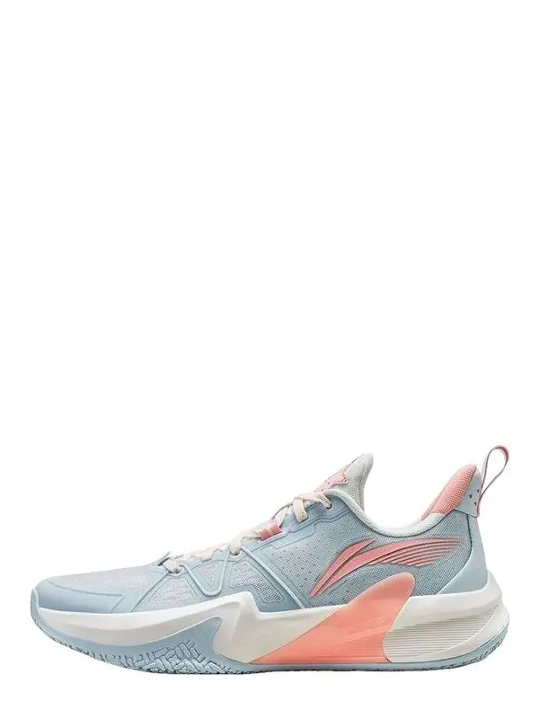 LI-NING Light Speed 1.5 Low Athletic Sneakers - Blue/pink
