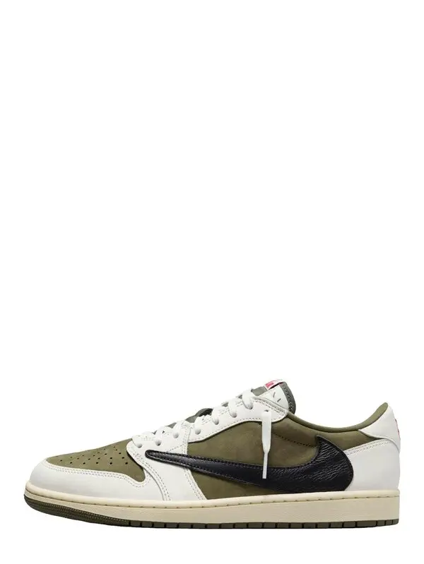 JORDAN 1 Retro Low Og Sp X Travis Scott "medium Olive - Medium Olive/black/sail