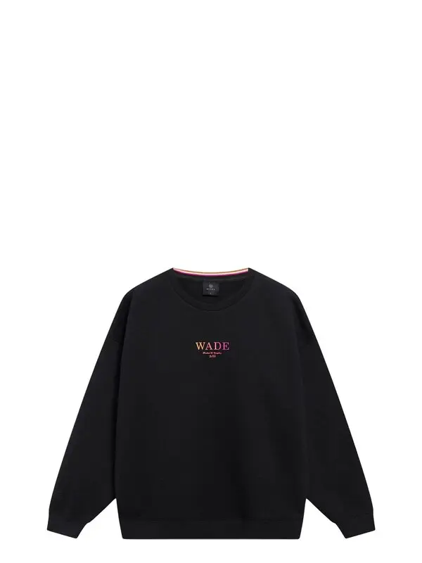 LI-NING Way Of Wade Logo Sweatshirt 'black - Black/multi-color