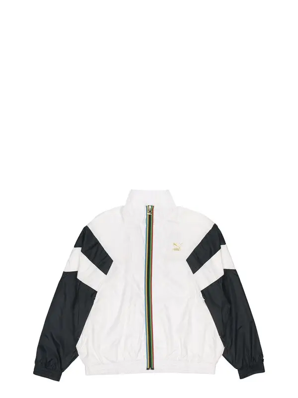 PUMA Bronzing Printing Casual Sports Jacket - Default Color