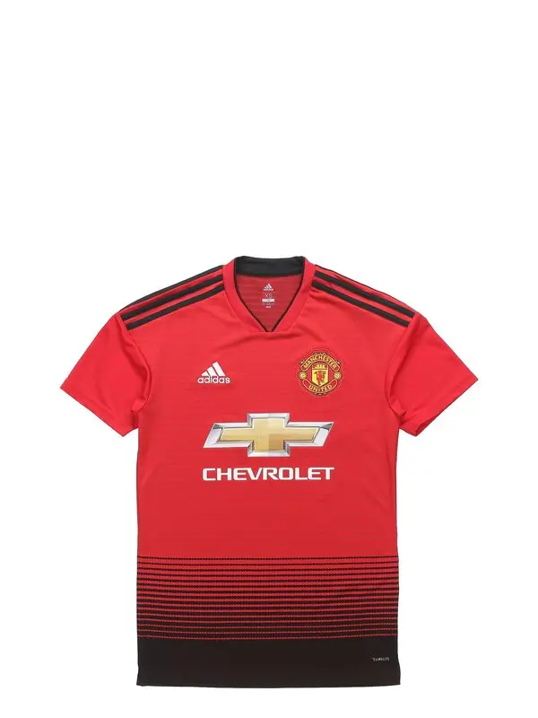 Adidas Manchester United 18/19 Fan Edition Home Jersey - Red/black