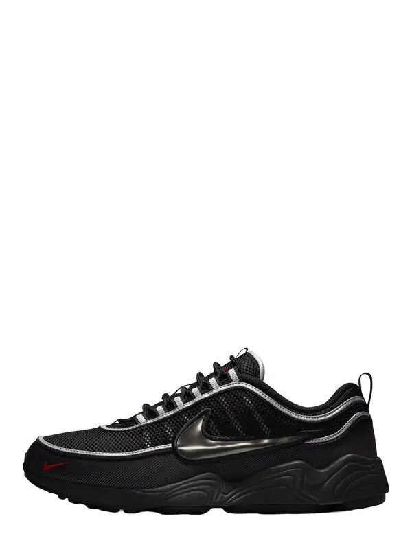 Nike Zoom Spiridon "black Metallic Silver - Black/metallic Silver