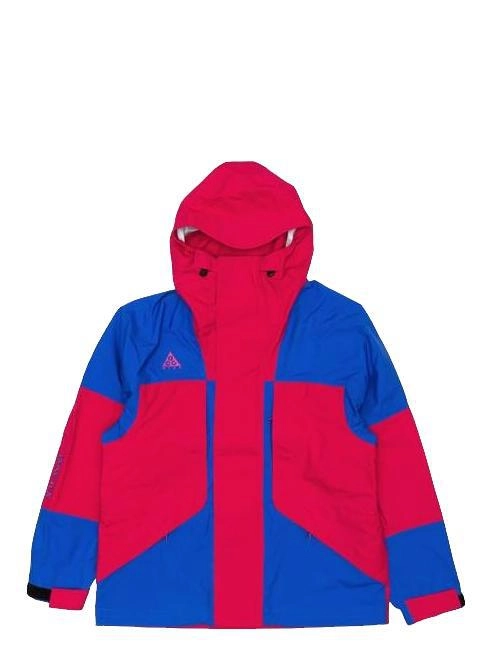Nike Gore-tex Outdoor Windproof Hooded Jacket Bq7195-666 - Rush Pink/hyper Royal