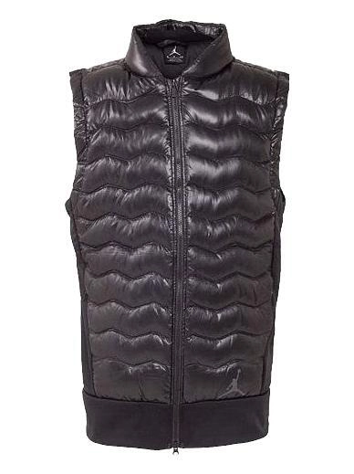 JORDAN Air Performance Hybrid Down Vest - Black