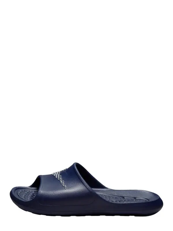 Nike Victori One Slide 'polka Swoosh Midnight Navy - Dark Blue