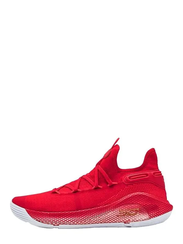 Under Armour Curry 6 Team Basketball Shoes - Red