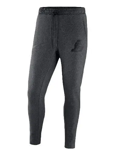 Nike Nba Lakers Fleece Basketball Training Sports Pants/trousers/joggers Gray - Multi-color