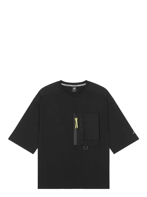 NEW BALANCE Casual Fashion Tee Asia Sizing - Black