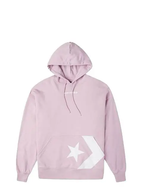 CONVERSE Star Chevron Hoodie - Pink/white
