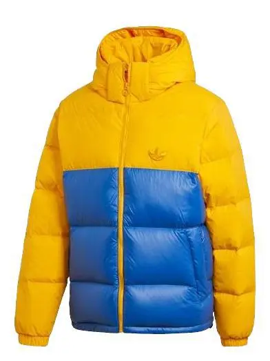 Adidas Originals Down Regen Puffer Jacket - Yellowbluemulti-color