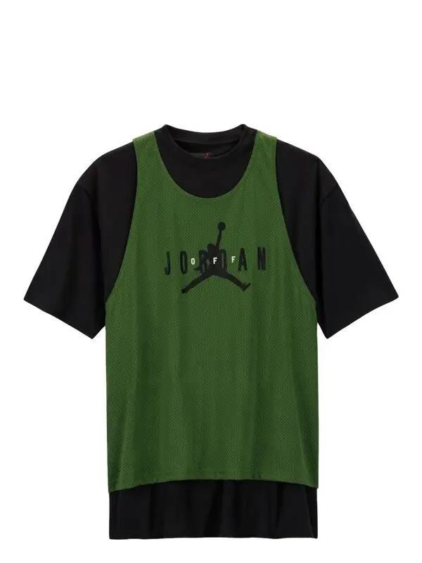 JORDAN X Off-white T-shirt Asia Sizing 'forest - Green