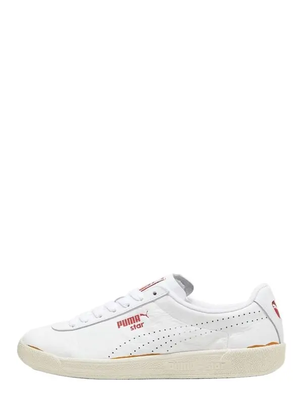 PUMA Clyde Neverworn Iii Sneakers - White/red