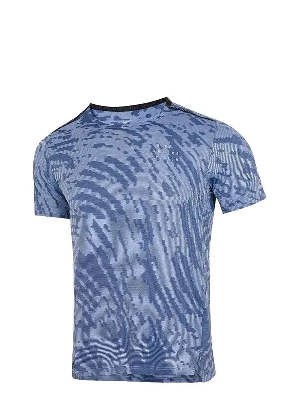 Nike Ss22 Running Division Printed Short Sleeve T-shirt - Default Color