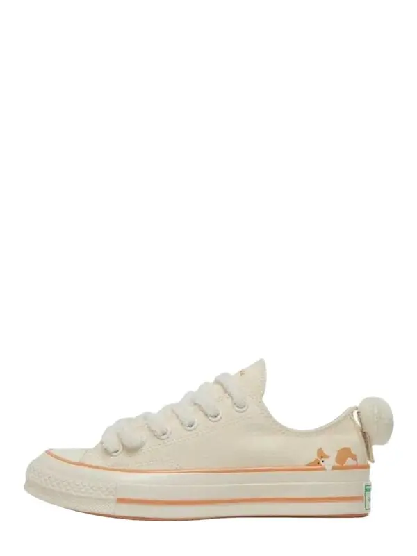 CONVERSE 1970s Low Top Sneakers - White/orange