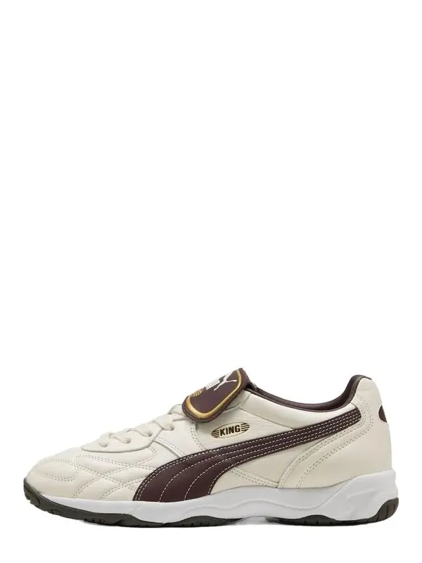 PUMA King Indoor Sneakers - White/brown