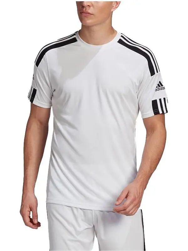 Adidas Squad 21 Short Sleeve Jersey - White