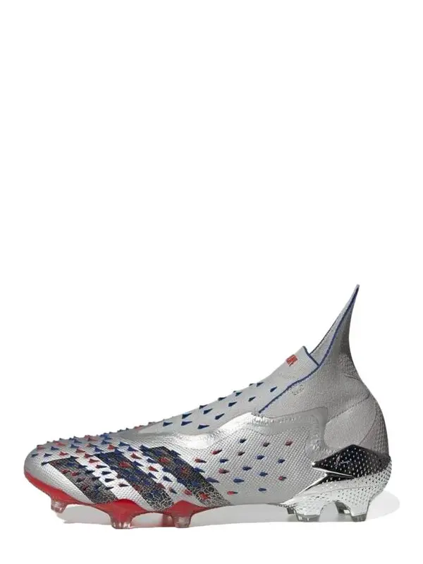 Adidas Predator Freak+ 'showpiece Pack' High Top Football Cleats - Silver