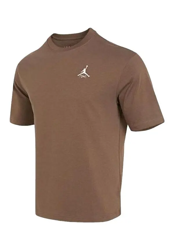 JORDAN Flight Heritage 85 Graphic T-shirt 'brown - Tan/multi-color