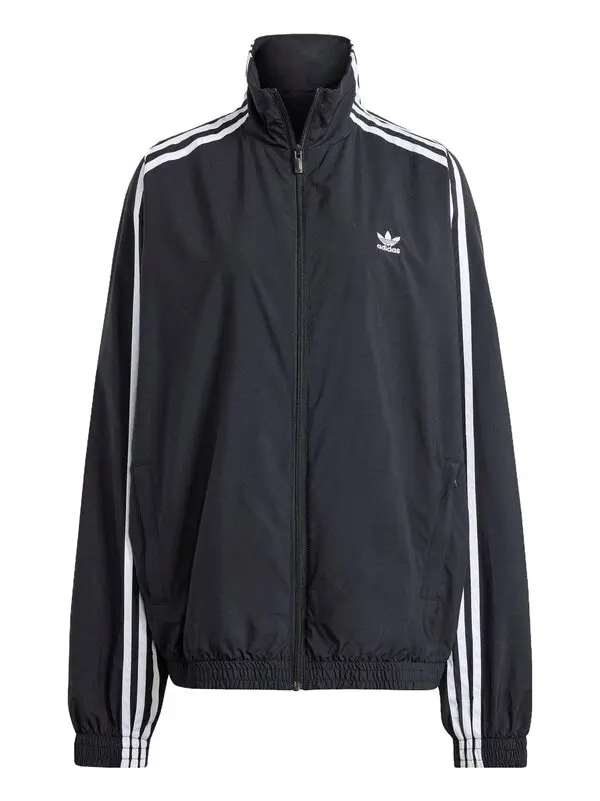 Adidas Oversized Track Top - Black/white