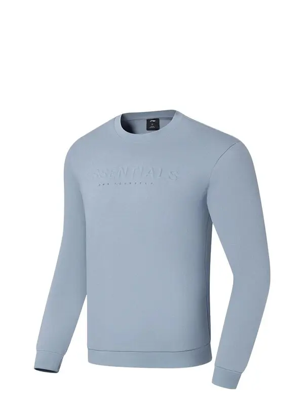 LI-NING Casual Lifestyle Long Sleeve Pullover - Blue