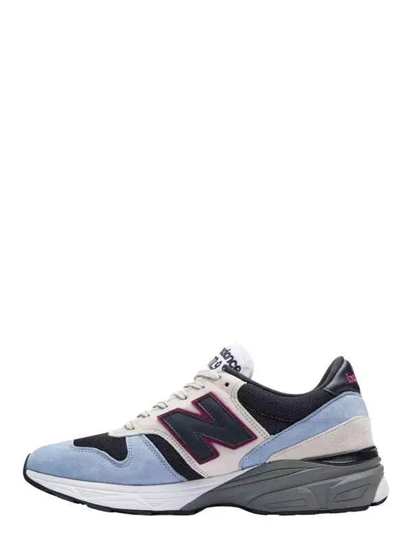 NEW BALANCE 770v3 Made In England Sneakers - Sky Blue/white/black