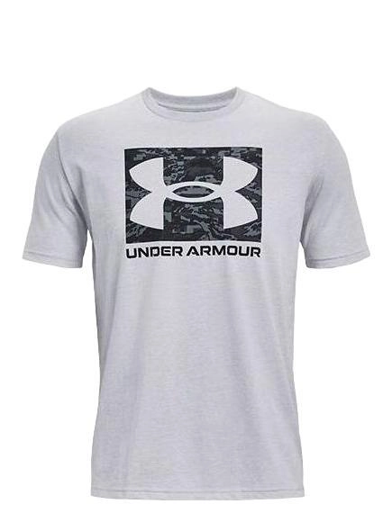 Under Armour Abc Camo Boxed Logo Short Sleeve T-shirt - Light Grey