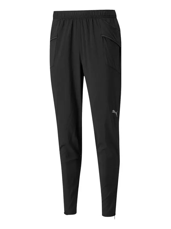 PUMA Run Tapered Woven Pant - Black