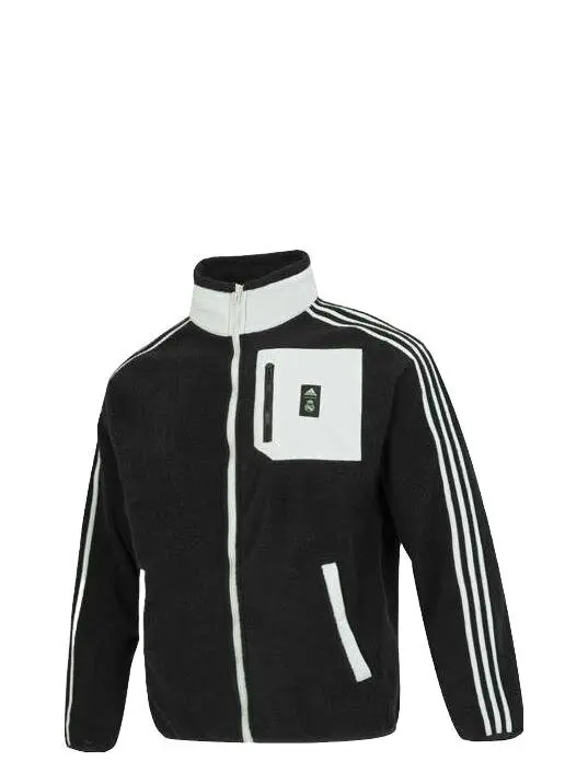 Adidas Athletic Stand Collar Zip-up Fleece Jacket - Default Colorway