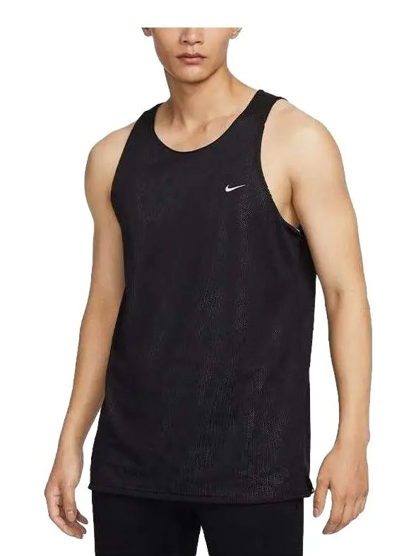 Nike Dri-fit Studio '72 Reversible Training Tank Top - Black/multi-color