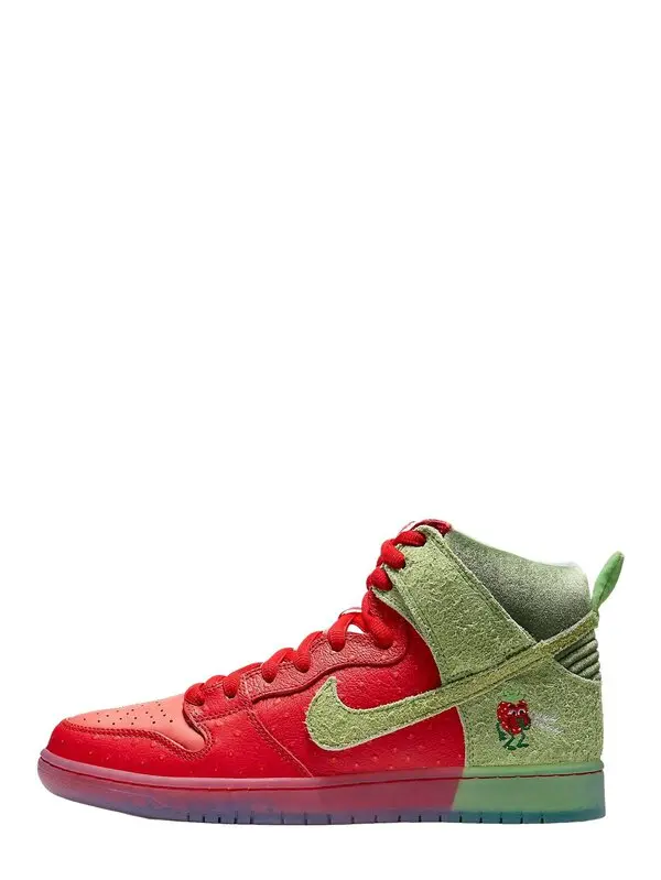 Nike Dunk High "strawberry Cough" Sneakers - Redgreen